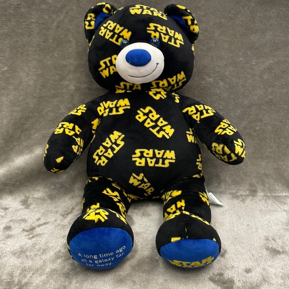 Star Wars | Toys | Buildabear Star Wars Logo Stuffed Teddy Bear Plush 7 ...